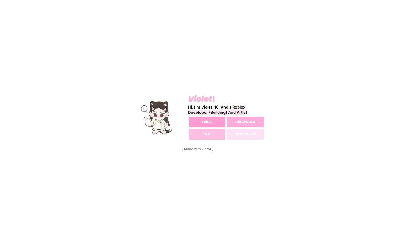 Violet's Commissions